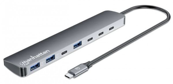 MH 7-Port 10G5G USB-C USB-A Hub 4+3 wPD
