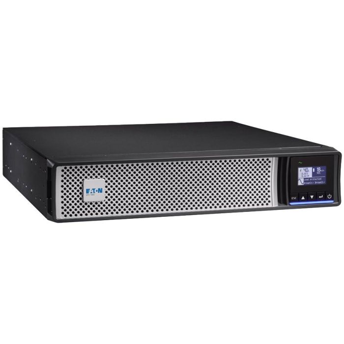 Eaton UPS 5PX Gen2 Rack 2U/Tower 1500W/1500VA; Input C14; Output C13x 8; Multilingual graphical LCD display; USB port; Serial port (RS232); Dry contacts (3 outputs, 1 input, optocoupler, DB9); Rac...