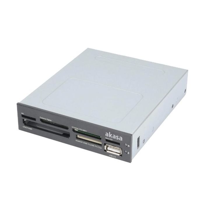 Citac kartica 3.5" Akasa AK-ICR-07 Internal 6-Port Card Reader - black
