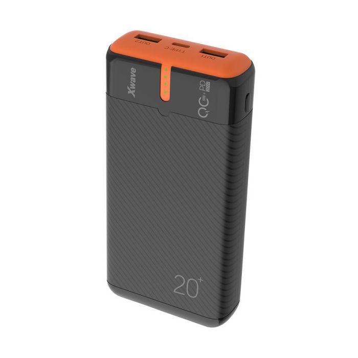 Xwave GoEnergy 20e black+orange Power bank eksterna baterija 20000mAh 20W/PD+QC3.0(EnerGen)