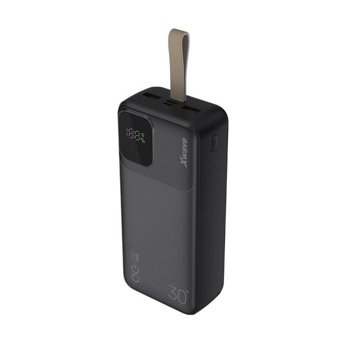 Xwave GoEnergy 30d black Power bank eksterna baterija 30000mAh/20W/PD3.0/QC3.0/3A/2 xUSB/Type-C
