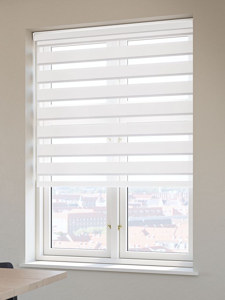 Roletna Duo TOKE 45x180 sa nabor. bela