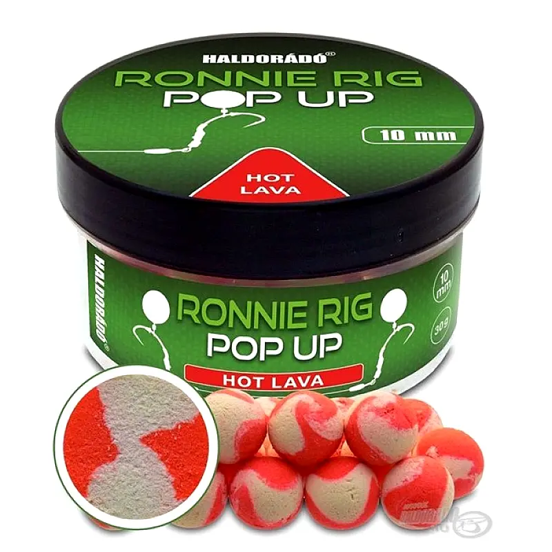 HALDORADO Ronnie Rig Pop Up 10 mm - Hot Lava (HD32653) 66608