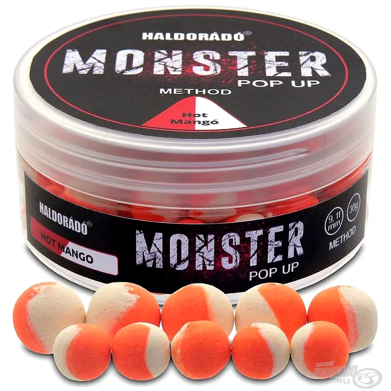 HALDORADO MONSTER POP UP METHOD 9, 11mm - HOT MANGO 30g (HD24153) 62149