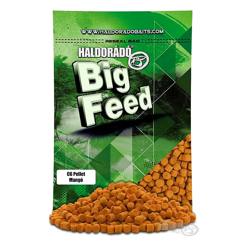 HALDORADO BIG FEED - C6 PELLET 6mm - MANGO 800g (HD21510) 58020