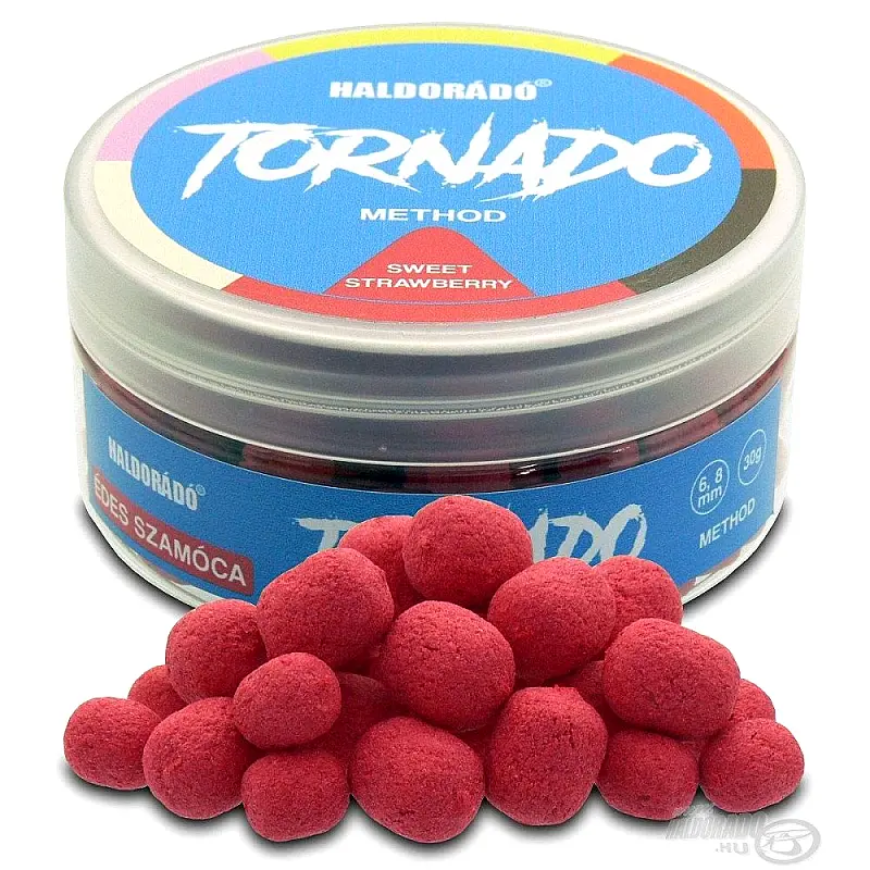 HALDORADO TORNADO METHOD 6, 8mm - SLATKA JAGODA 30g (HD16691) 62097