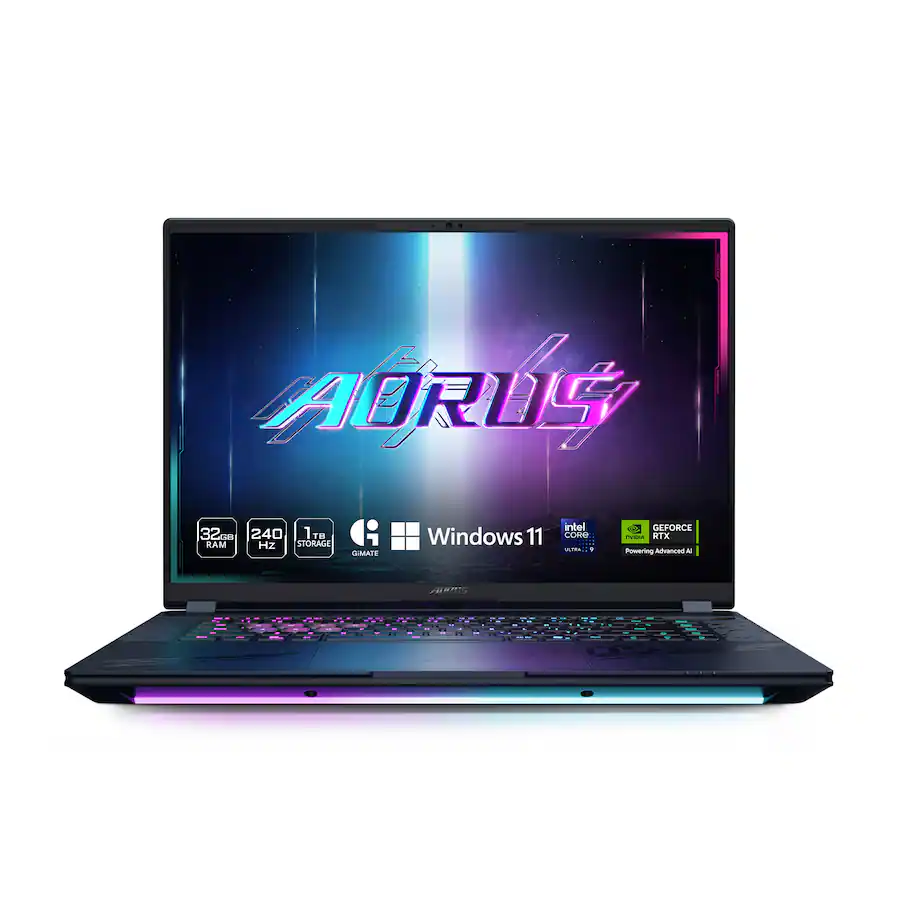 GIGABYTE - AORUS MASTER 16 - 16" 240HZ 2560X1600 WQXGA INTEL CORE ULTRA 9 275HX - 1TB SSD - 32GB DDR5 RAM - GEFORCE RTX 5080 - DARK TIDE