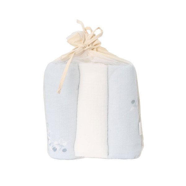 Lillo&Pippo pelena od muslina 70x70cm 3/1, Leaf