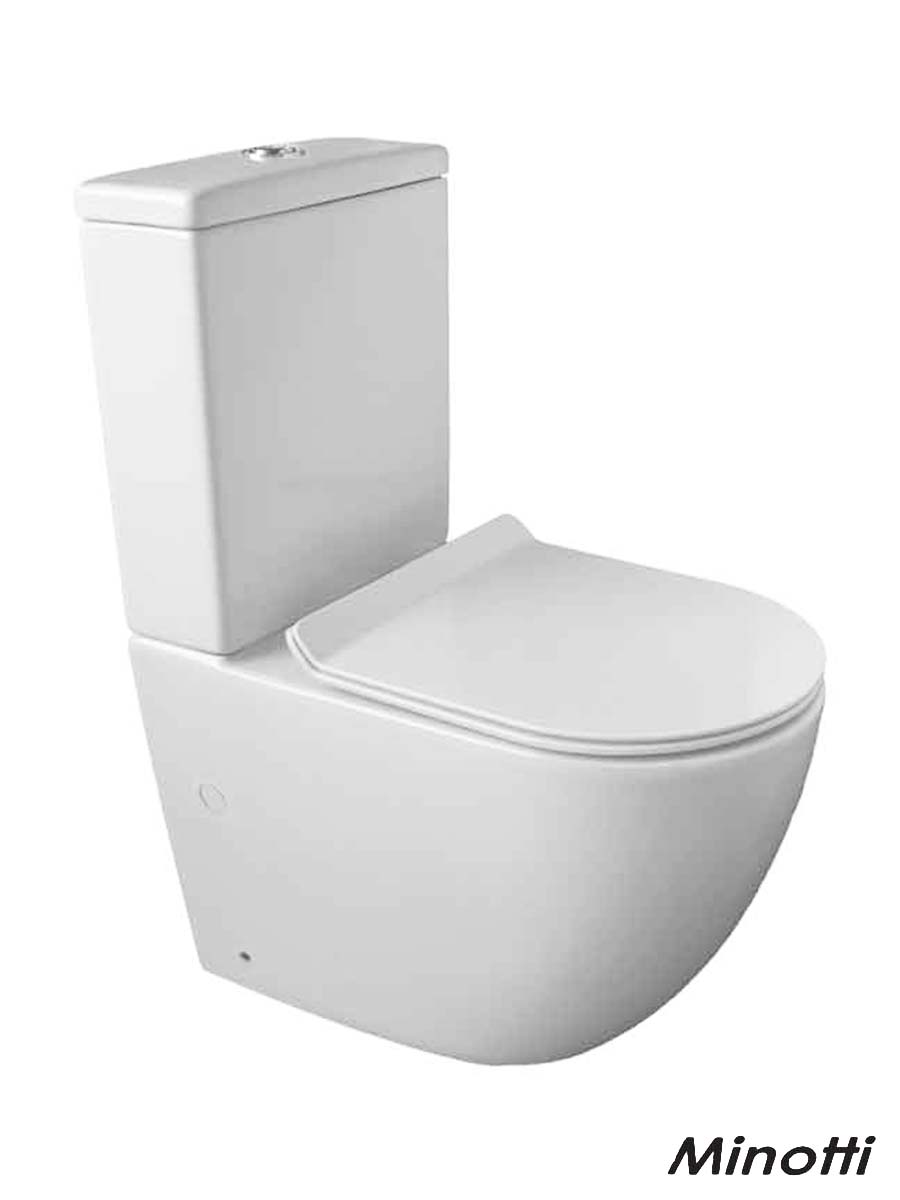 Monoblok rimless Optimo sa bide funkcijom i daskom Minotti BTW