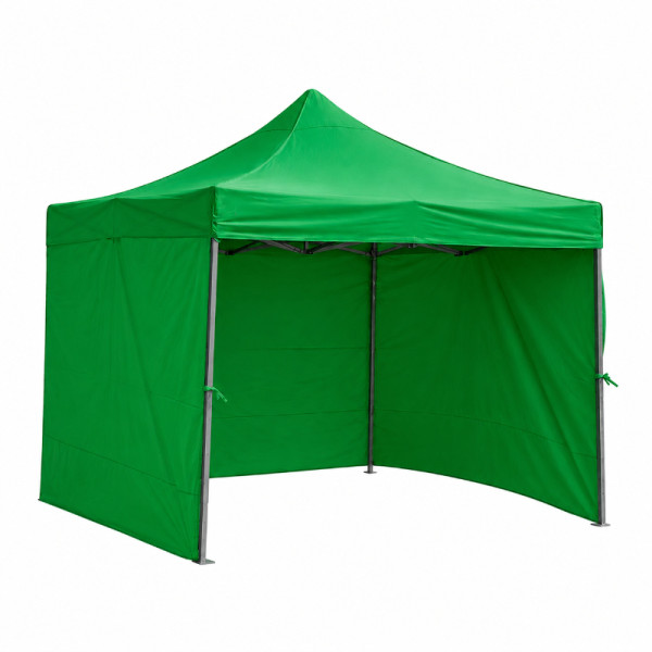 Tenda krovna zelena 3x3m sa dodatne 3 strane za paviljon