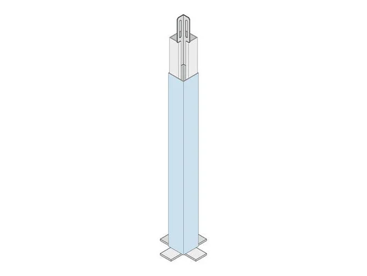 Cubo System Column for room height