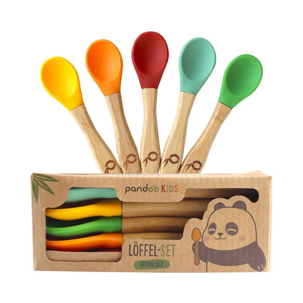 Set dečijih kašičica od bambusa