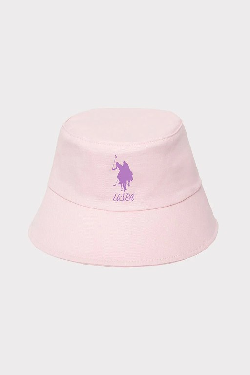 U.S. Polo ASSN šešir za bebe roze