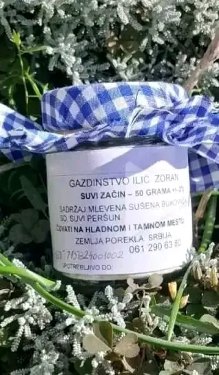 Prodajem zač̣in ručno pravljen bez konzervansa