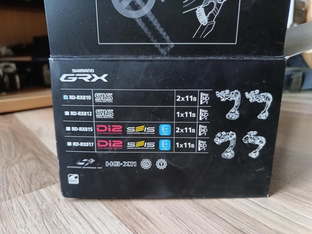 Shimano GRX RD-RX810 11spd NOVO