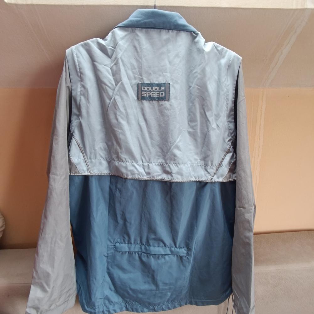 Јakna wind i waterproof plavo siva L-XL