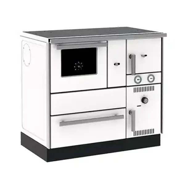 Šporet na čvrsto gorivo Term 27 NR Beli Levi ECO Alfa Plam 16213