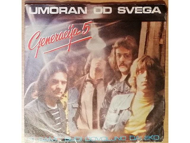 SP GENERACIJA 5 - Umoran od svega (1980) 4. press, M/NM