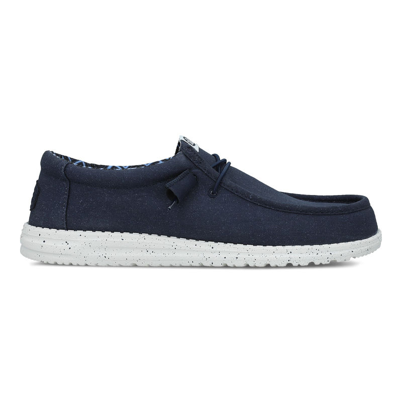 MUŠKE PATIKE HEY DUDE WALLY STRETCH CANVAS NAVY
