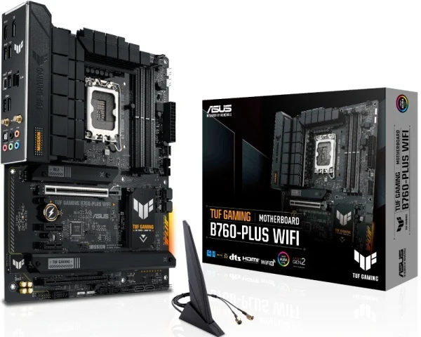 Matična ploča Asus TUF Gaming B760-PLUS WIFI, Intel LGA1700, DDR5, Wi-Fi