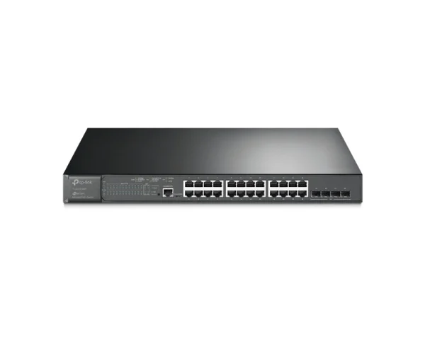 Svič TP-Link SG3428MP Omada 28 portova gigabitni L2+ 24x PoE+ 4x SFP crni upravljivi