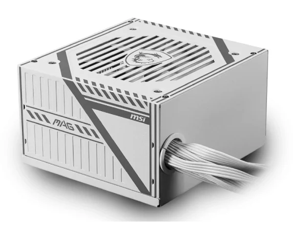 Napajanje MAG A650BNL WHITE 650W MSI 80 Plus Bronze belo