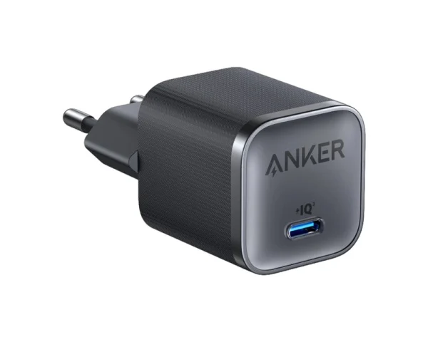 Zidni punjač Nano 45W crni Anker GaN USB-C