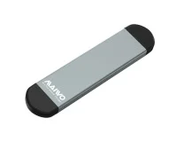 Eksterno kućište za M.2 NVMe i SATA SSD USB-C i USB-A 3.2 K1683P2 sivo Maiwo