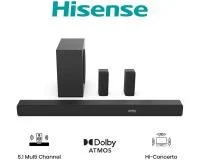 Zvučnic AX5100Q Dolby Atmos soundbar sa bežičnim subwooferom crni Hisense ZVU03657