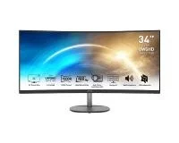 Monitor 34 inča PRO MP341CQ E12 UWQHD 3440x1440 100Hz AdaptiveSync zakrivljeni kancelarijski monitor crni MSI MON03576