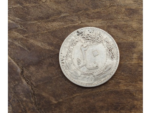 TURSKA 20 PARA 1909