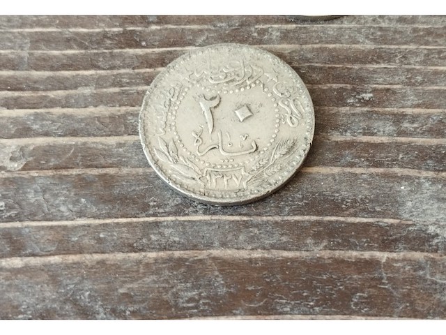 TURSKA 20 PARA 1909