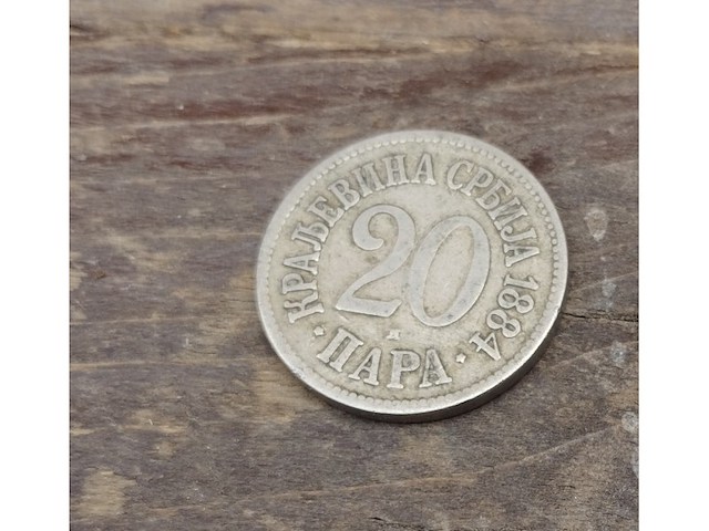 20 PARA 1884 OCILA