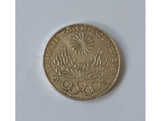 srebrenjak kovanica 10 DM OLYMPIADE 1972. Germany