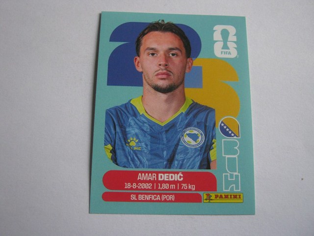 Panini FIFA WC 2026 : BIH 3