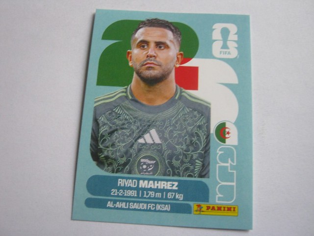 Panini FIFA WC 2026 : ALG 15