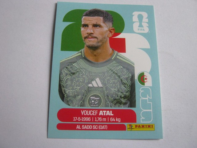 Panini FIFA WC 2026 : ALG 4