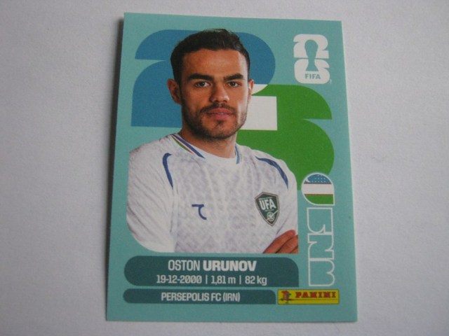 Panini FIFA WC 2026 : UZB 17