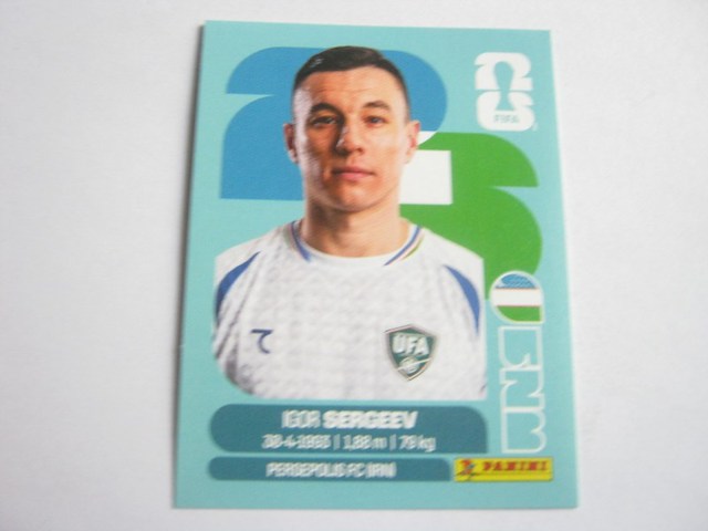 Panini FIFA WC 2026 : UZB 19