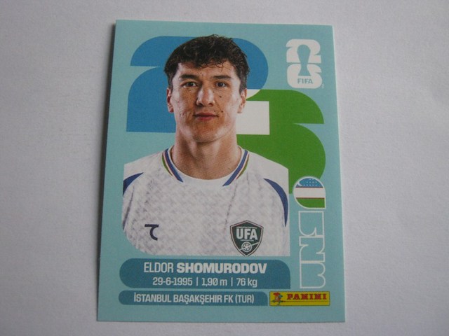 Panini FIFA WC 2026 : UZB 16