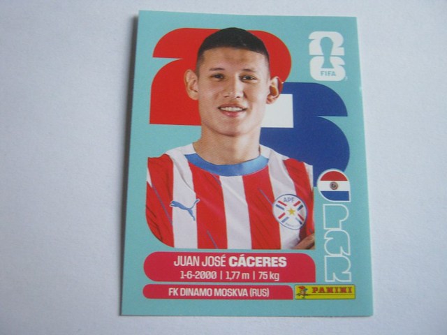 Panini FIFA WC 2026 : PAR 6