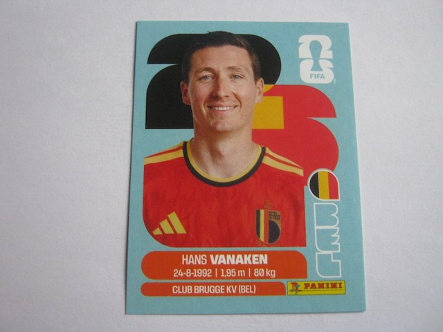 Panini FIFA WC 2026 : BEL 14