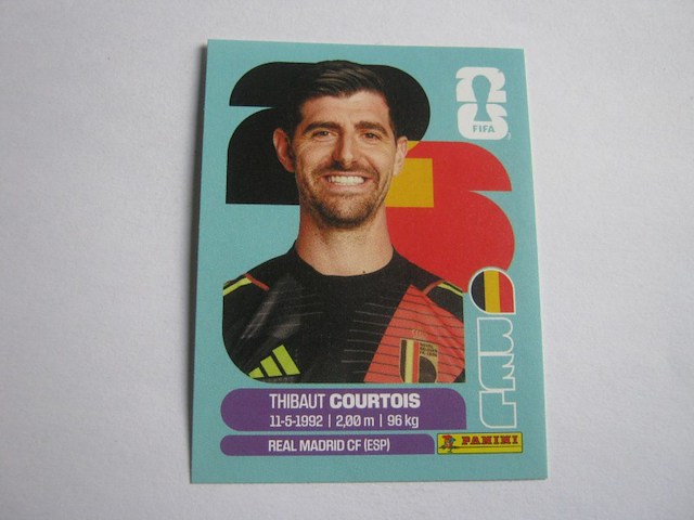 Panini FIFA WC 2026 : BEL 2
