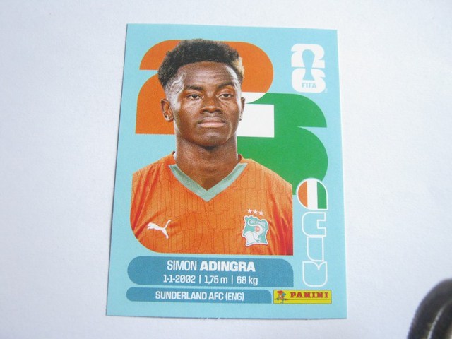 Panini FIFA WC 2026 : CIV 17