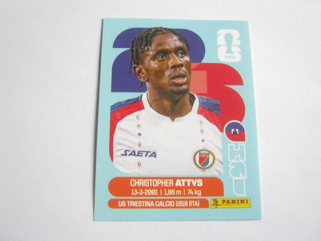 Panini FIFA WC 2026 : HAI 14