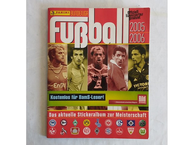 album Panini BUNDESLIGA FUSSBAL 2005/2006 - PUN -