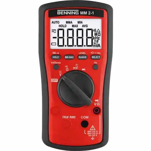 Digitalni multimetar BENNING MM2-1 True Rms