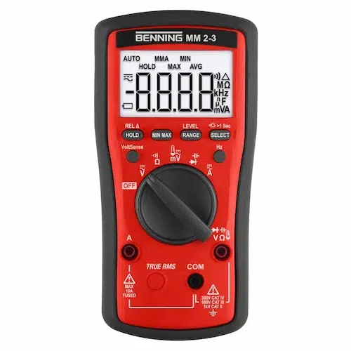Digitalni multimetar BENNING MM2-3