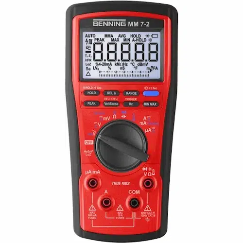 Digitalni multimetar BENNING MM7-2 True Rms