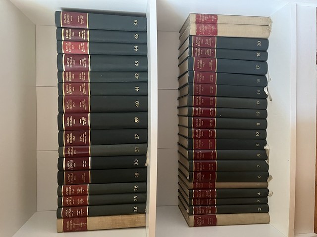 Dela - Karl Marks i Fridrih Engels -37 knjiga komplet